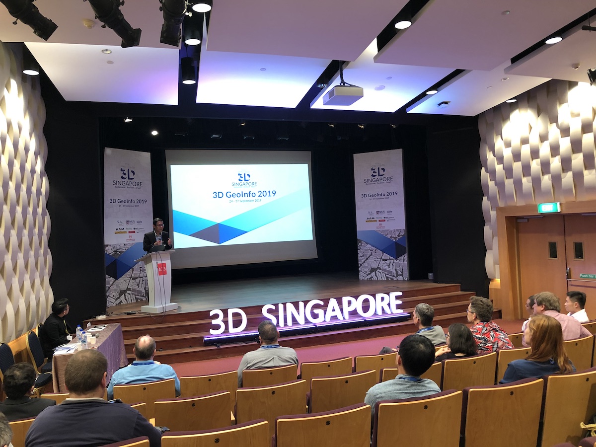 3D GeoInfo 2019 in Singapore: a success. Thanks everyone! | Urban Analytics Lab | Singapore