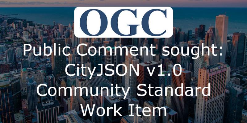 OGC considering CityJSON as community standard | Urban Analytics Lab ...