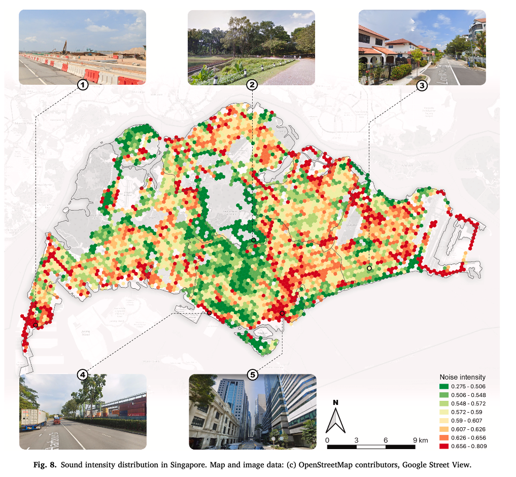 New paper: Sensing urban soundscapes from street view imagery | Urban Analytics Lab | Singapore